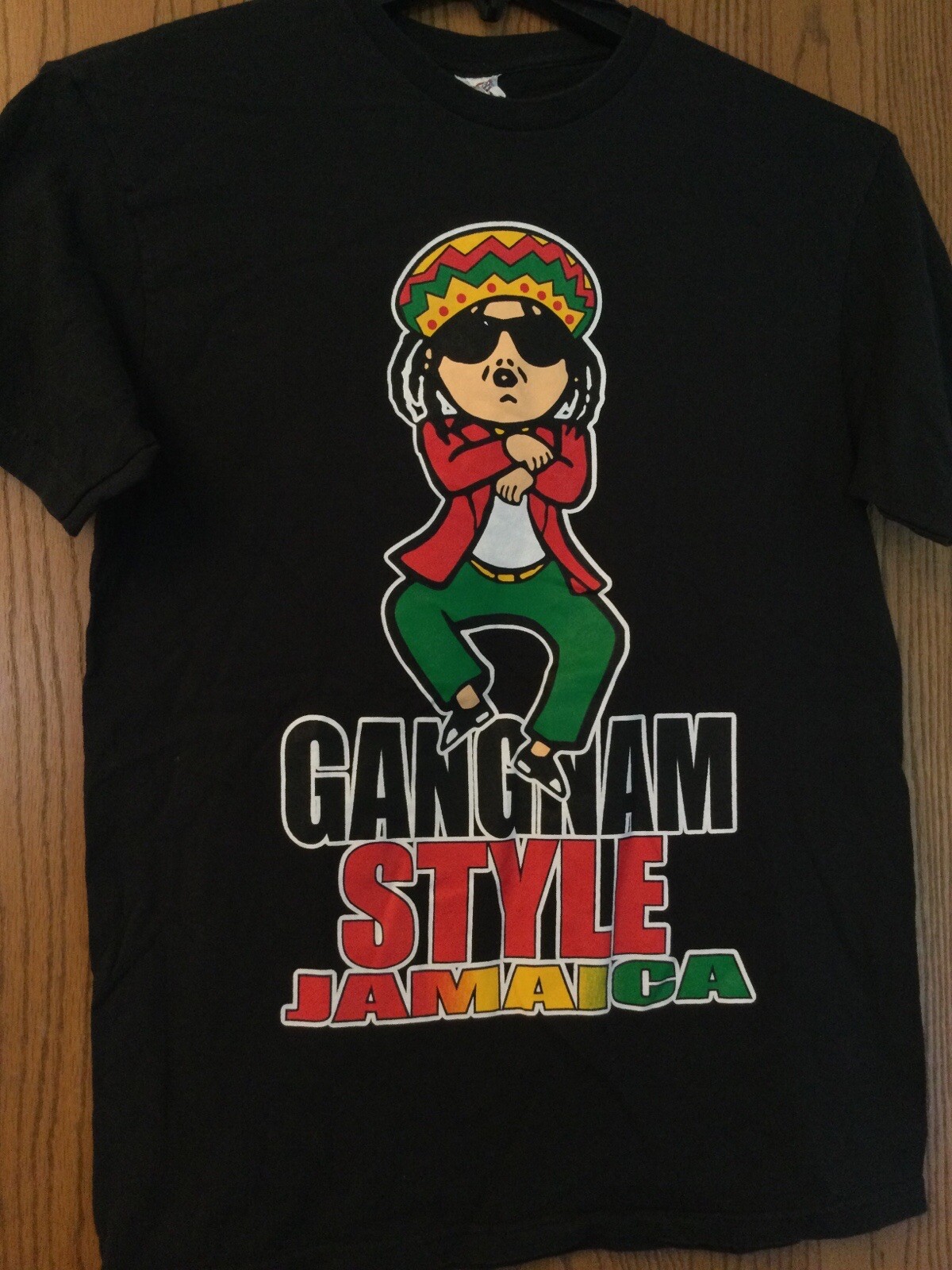 Gangnam Style - Jamaica - Black Shirt - M - Delta Pro - Gem
