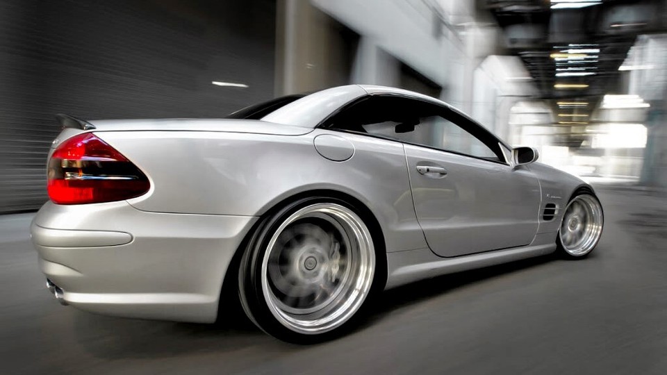 MERCEDES SL55 R230 LOWERING LINKS KIT ABC (PREMIUM FULLY ADJUSTABLE ...