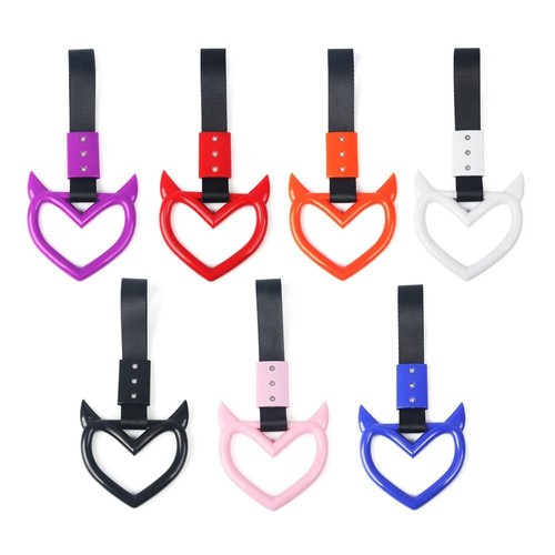 Pull Car Handle Strap Charm Bus Towing Rope Heart Shape Strap Car | eBay