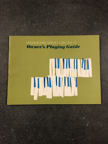 HAMMOND Spinet Organ Owner’s Playing Guide 3000 Series | eBay