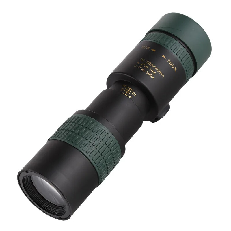 Military Telescope Day/Night 10-300X40mm Zoom Monocular Starscope ...