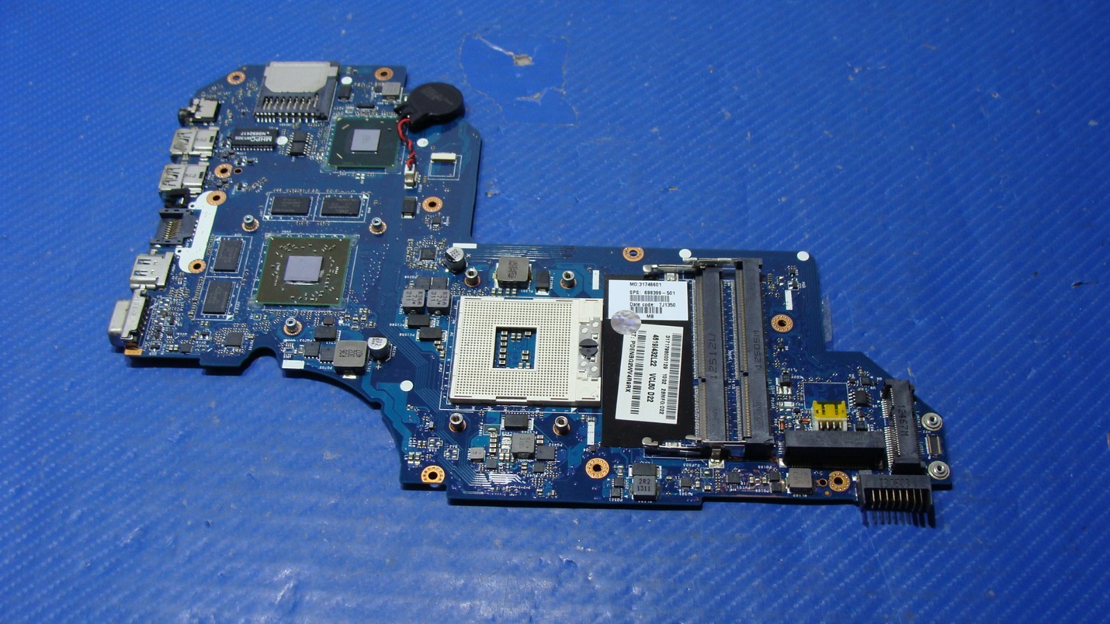 HP 15.6" M6-1158CA Intel Motherboard LA-8711P 698399-501 AS IS GLP* | eBay