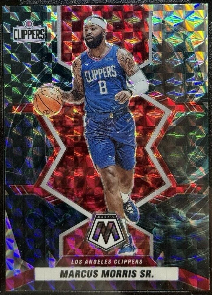 2021-22 Panini Mosaic - Marcus Morris #151 Genesis Mosaic Prizm for ...