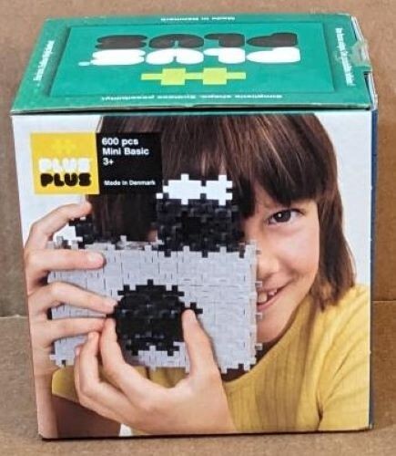 3310 - Plus-Plus 600-Piece Mini Basic Building Blocks Set - For Ages 3 ...