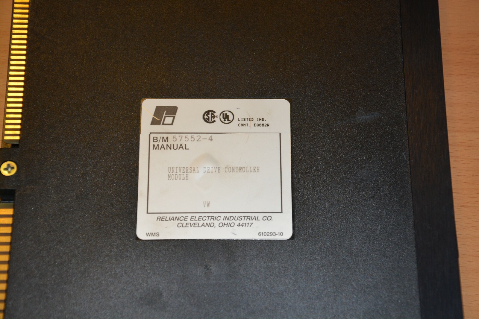 RELIANCE ELECTRIC AUTOMAX UNIVERSAL DRIVE CONTROLLER MODULE 57552-4 NEW ...