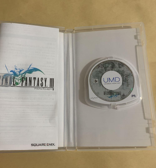 pre-owned PSP Final Fantasy III FF3 Japanese English Subtitles With box ...