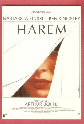 Nastassja KINSKI carte postale CINEMA " Harem" d'Arthur JOFFE éd ...