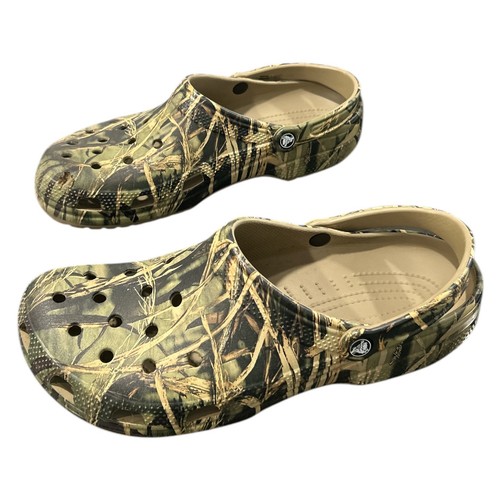 Crocs Slip On Clogs Slides Sandals Realtree Camouflage Camo Men's Size ...