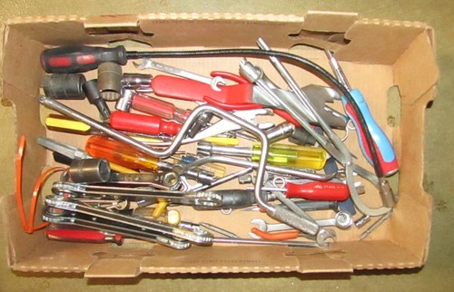 Box of Assorted Tools - Snap On, Craftsman, Mac, Unbranded, etc Box- Lot SG-87 | eBay