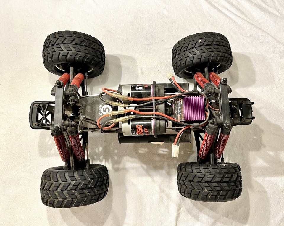 HPI e-Savage Baja TT Battery Powered RC Car w/ Controller 1:10 Scale | eBay
