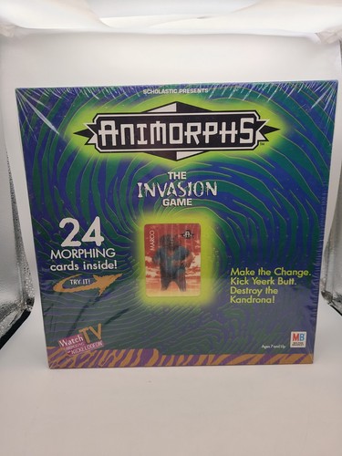 NEW SEALED Animorphs The Invasion Board Game 1998 Milton Bradley ...