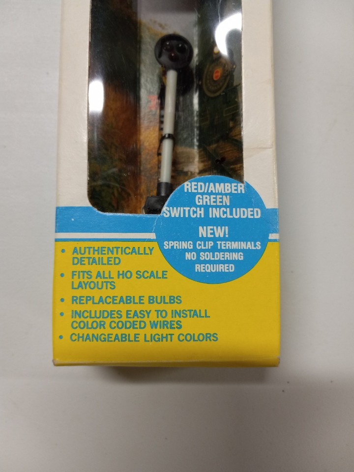 Vintage Life-Like Scene Master HO Scale Operating 3 Light Target Signal ...