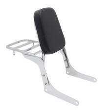 Motorcycle Accessories Backrest & Luggage Rack Sissy Bar For 91-03 ...
