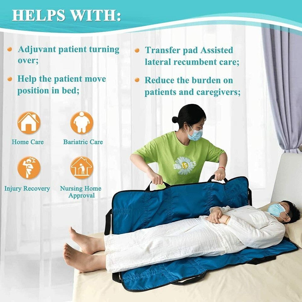 Positioning Pad Draw Sheet Patient Transfer Board Lift Sheet Slide ...