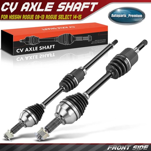 2x Front Left & Right CV Axle Assembly for Nissan Rogue 08-13 Rogue ...