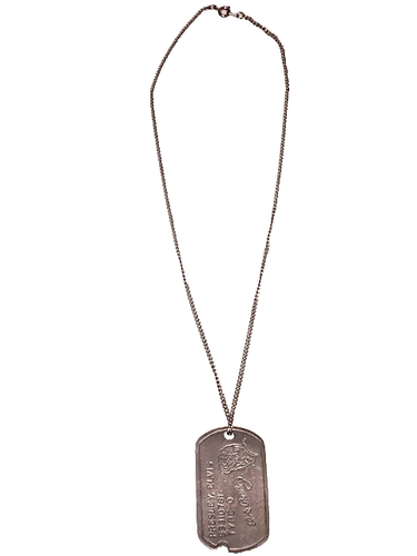 Elvis Presley Pewter Dog Tag Necklace | eBay