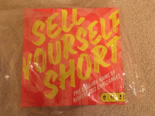 Sell Yourself Short Bidding Game of Ridiculous Challenges - BRAND NEW ...