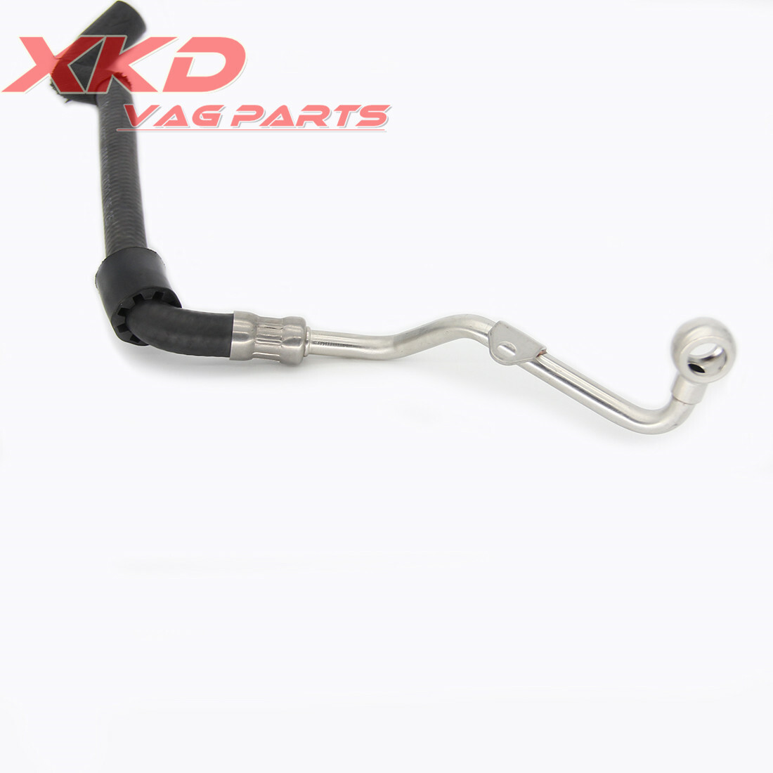 2Pcs Coolant Pipe Exhaust Gas Turbocharger Fit For VW Passat AUDI A3 ...