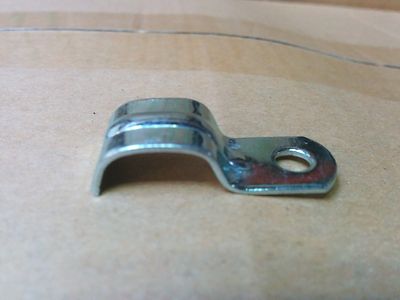 (100 pc) Steel 1 One Hole Cable Straps Snap On For 14/2, 12/2 ROMEX RX ...