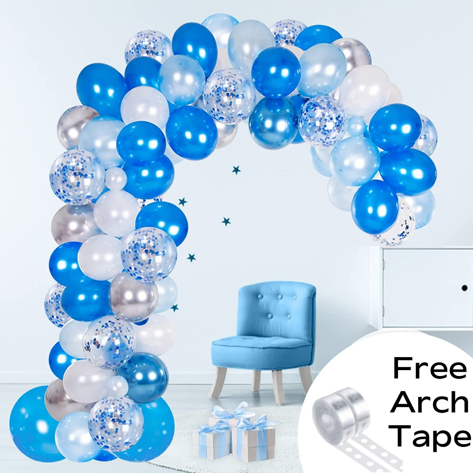 Balloon Arch Kit + Balloons Garland Birthday Wedding Party Baby Shower ...