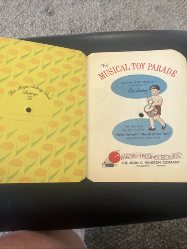 4 Vintage Magic Talking Books Record 78 rpm 1955 | eBay