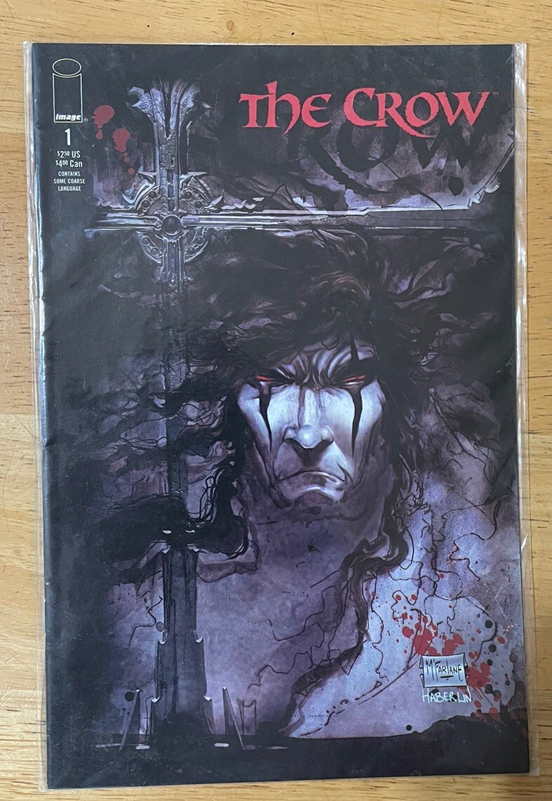 The Crow #1 #2 #3 #4 Todd McFarlane Cover B Variant 1999 Image Comics ...