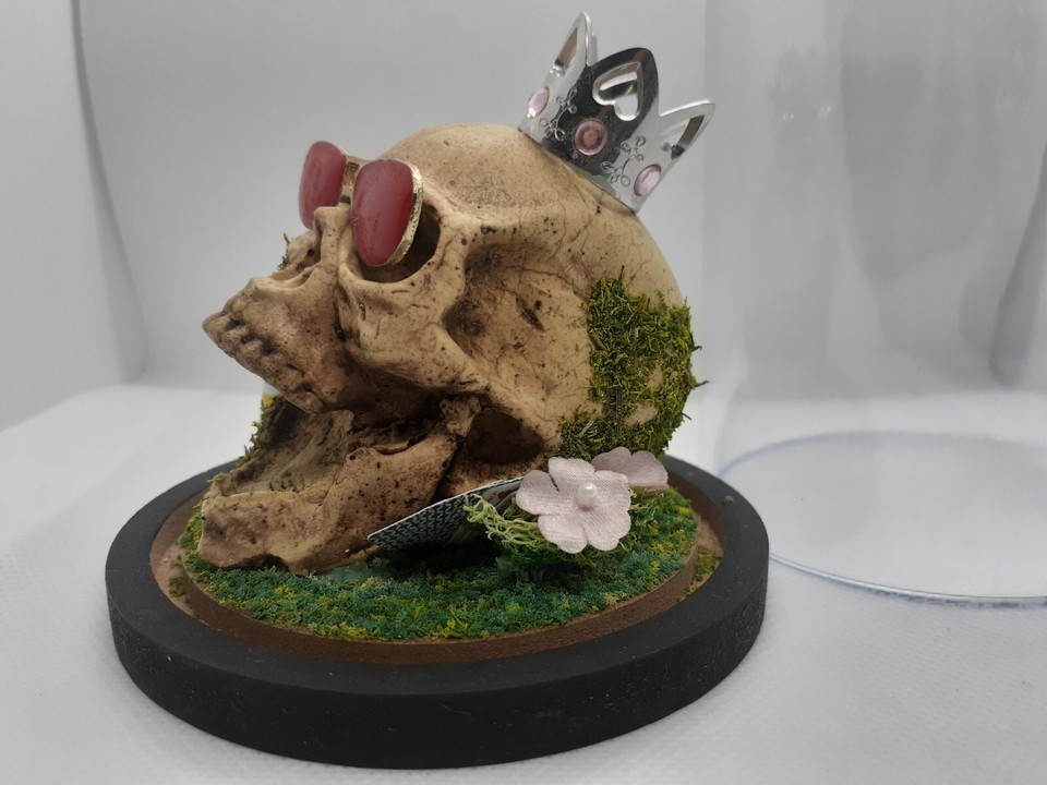 Gambler's Lucky Skull/ Hand Made By Bronx Artist Sculptor OOAK | eBay