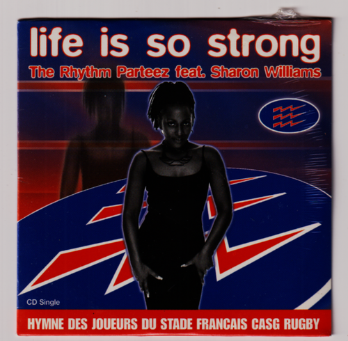 4 TITRES CD SINGLE (NEUF/SCELLE) LIFE IS SO STRONG RUGBY STADE FRANCAIS ...