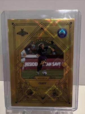 2021-22 Parkside Paramount NWSL Mikayla Cluff Next Wave Gold #/50 ...