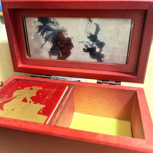 Inuyasha Music Box Inuyasha Anime 14cm Trajectory Exhibition Limited ...