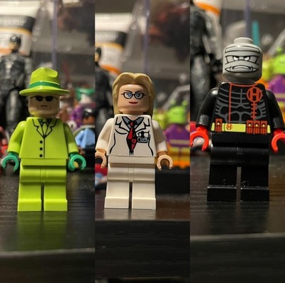 LEGO BATMAN 2006 CUSTOM PAD LOT HUSH HARLEEN QUINZEL AND RIDDLER ...