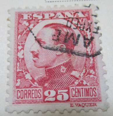 Spain Stamp 1899 25C StampBook3-566 | eBay