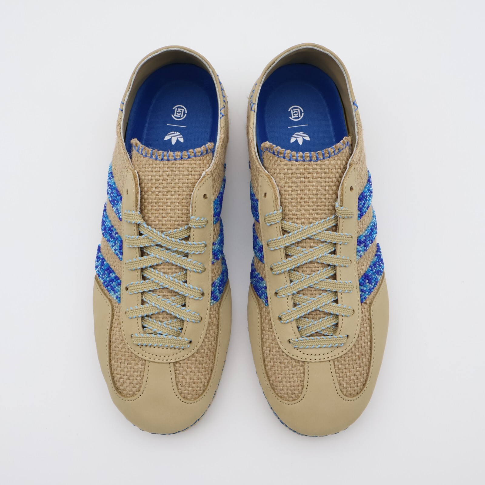 IH3641 CLOT adidas Originals Gazelle by Edison Chen Linen Khaki (Men's ...