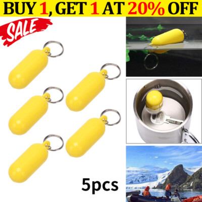 5Pcs Floating Keyring Fender Buoyant Key Ring Marine Sailing Boat Float ...