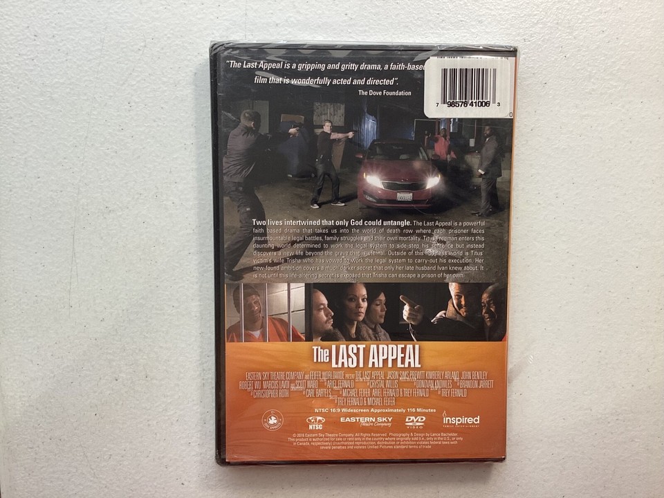 The Last Appeal DVD 2016 Sealed NR Kimberly Armand Jason Sims Prewitt ...