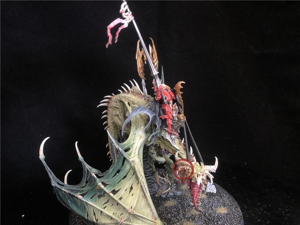 Warhammer AOS DPS painted Soulblight Gravelords Revenant Draconith ...