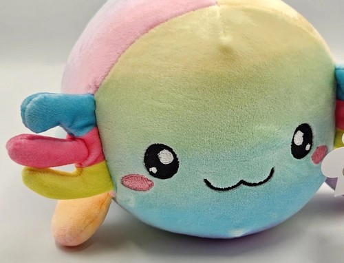 New With Tag Cuddle Crew Stuffed Animal Colorful Pastel Rainbow Shaded ...
