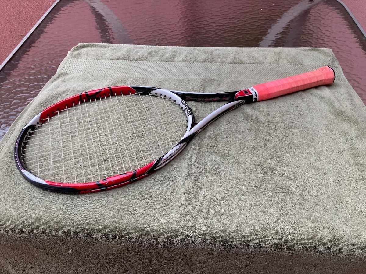 Wilson K Factor Six One 95 Tennis Racquet 4 5/8 Six.One Wilson K Factor Six One 95 Tennis Racquet 4 5/8 Six.One