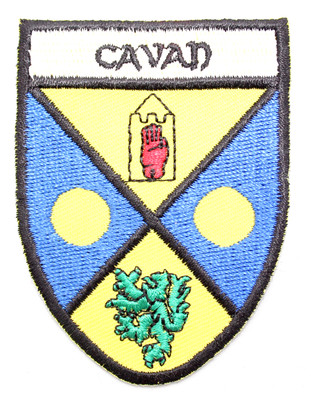 Cavan County Crest Patch, Irish County Crests, Ireland Sew On Patch ...