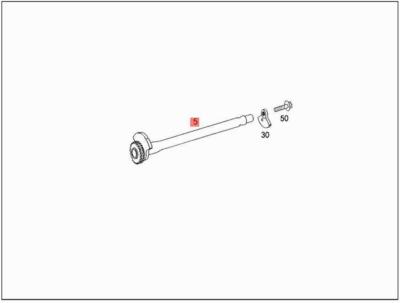 Genuine MERCEDES Engine Auxiliary Shaft 2720302872 | eBay