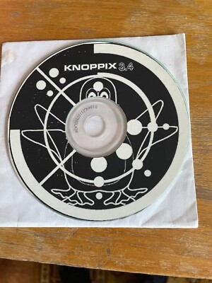 Knoppix 3.4 Linux installation CD | eBay
