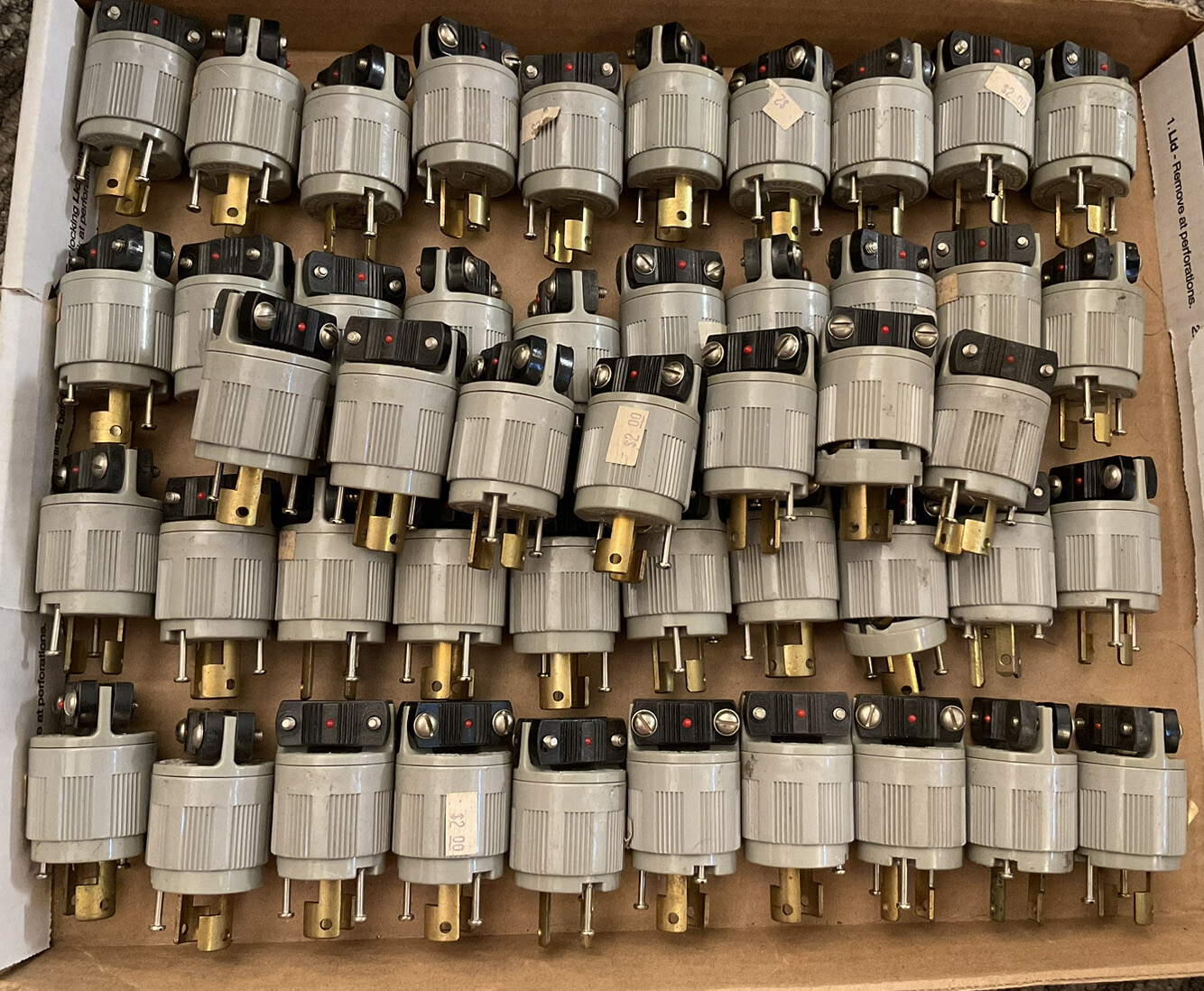 Lot of 47 ARROW-HART HART-LOCK Turn & Pull Male Plug 20A 250V USED | eBay