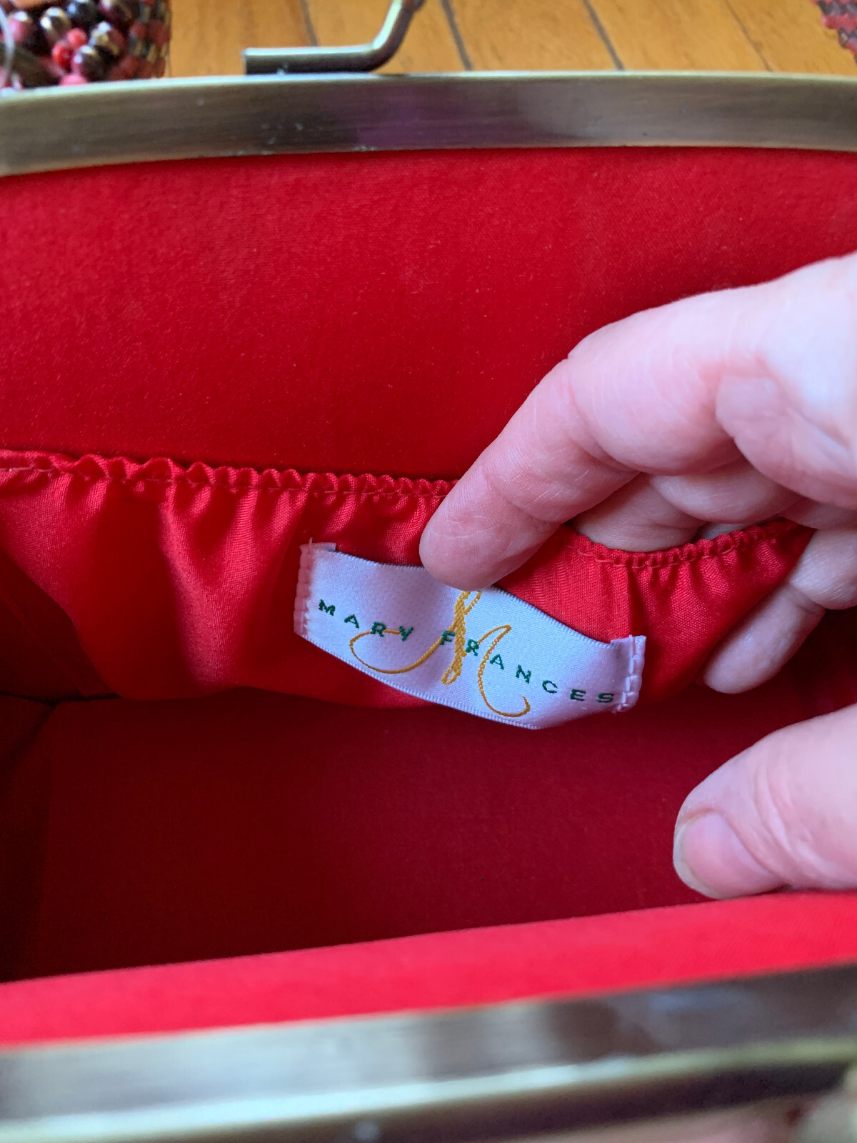 NOS Mary Frances Sea Nymph Beaded Top Handle Coral Pink Sea Barbie ...