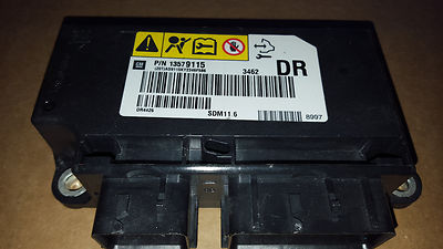 GM OEM Supplemental Restraint System-Sdm Module 13579115 | eBay
