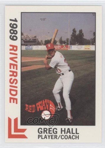 1989 Best Riverside Red Wave Greg Hall #26 9am | eBay