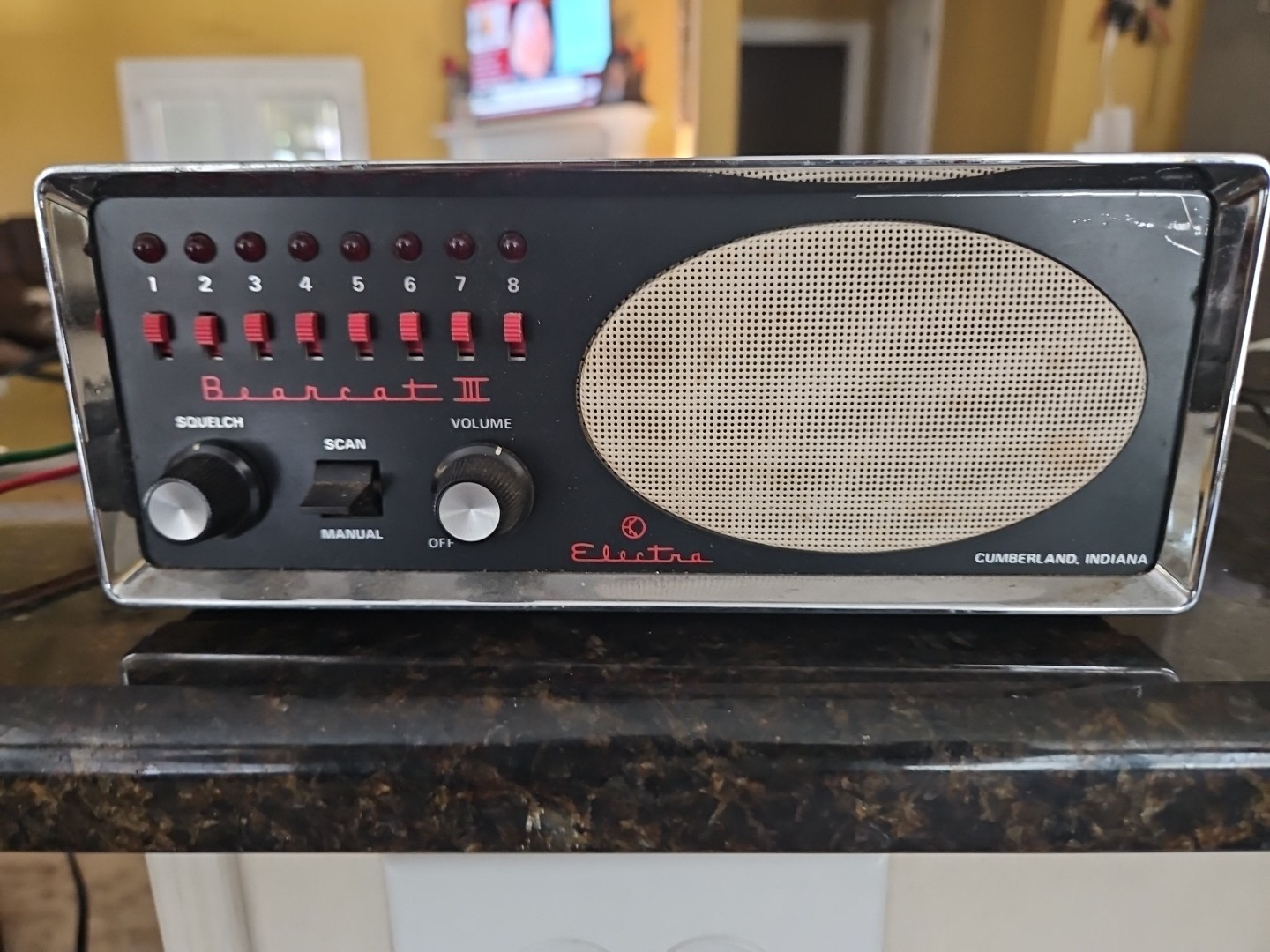 Vintage Electra Bearcat III Scanner Tested, Works no Antenna | eBay