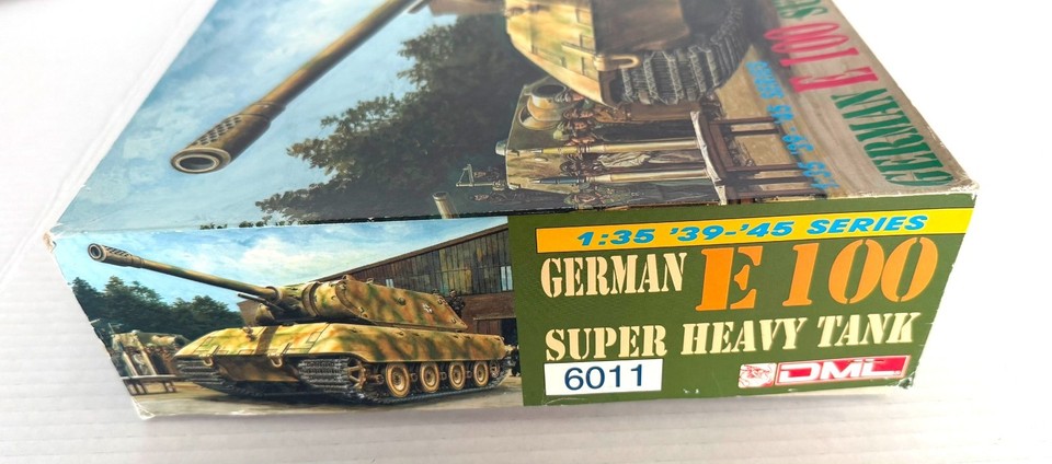 DML. 6011. GERMAN E 100 SUPER HEAVY TANK. 1/35 SCALE. DM-VJ | eBay