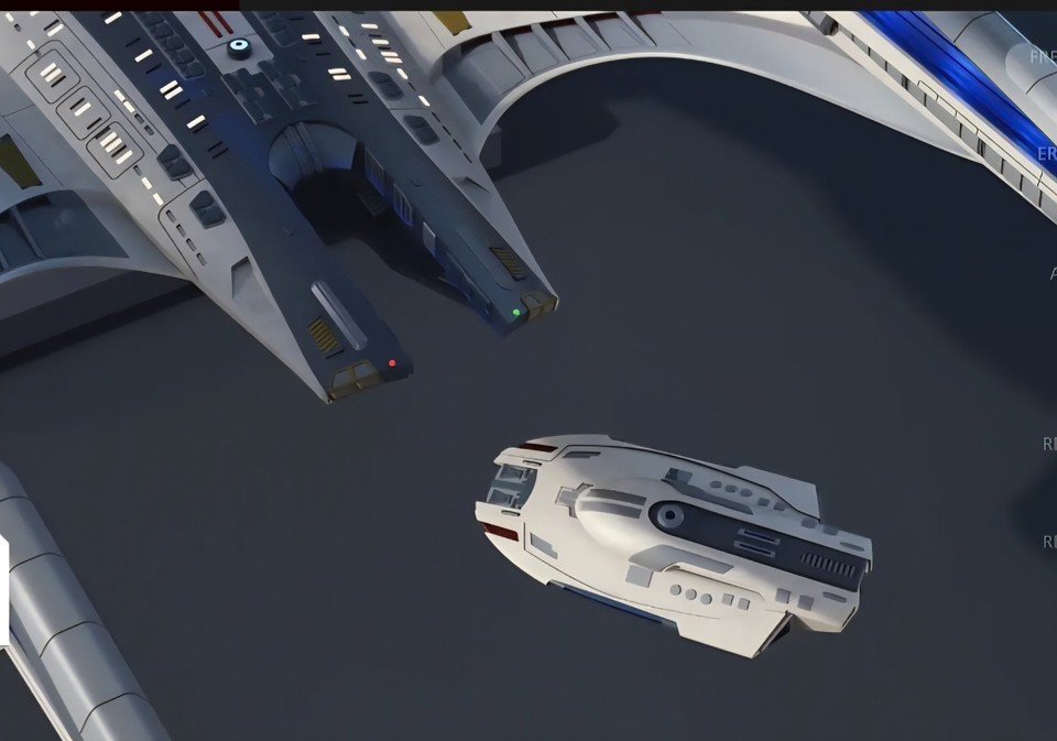 Star Trek Uss Enterprise Ncc 1701- F Odyssey Class Ship 1/1400 Custom ...