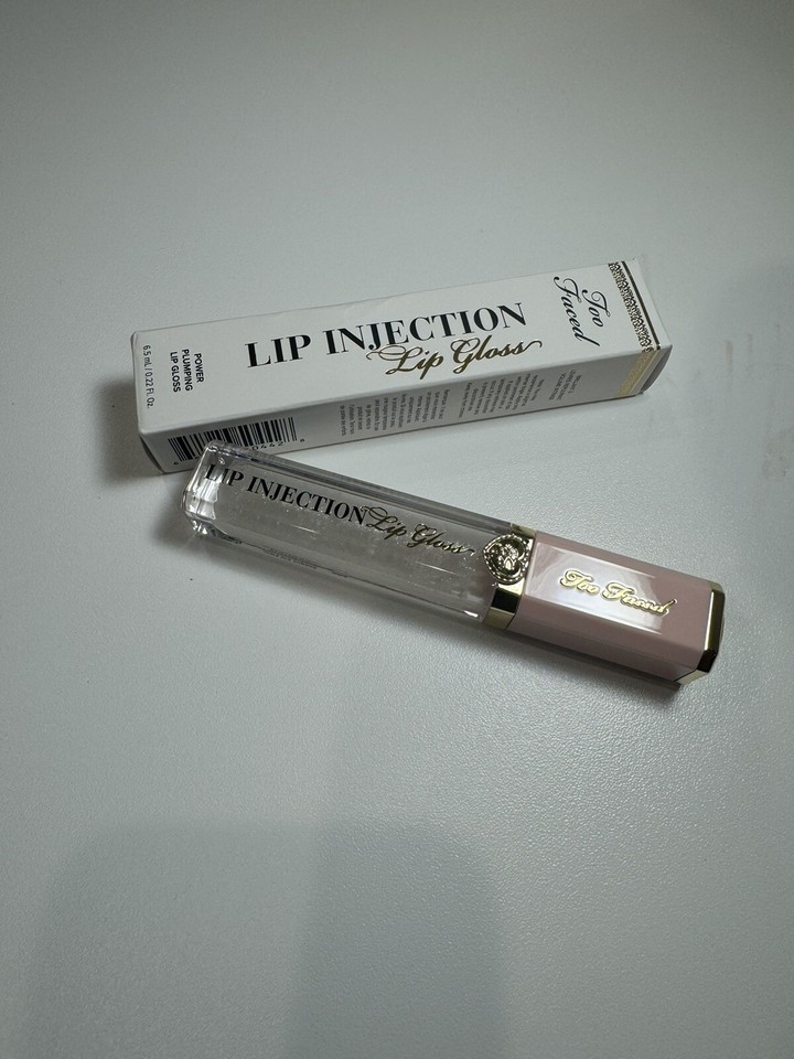Too Faced Lip Injection Lip Gloss Stars Are Aligned Clear Power ...