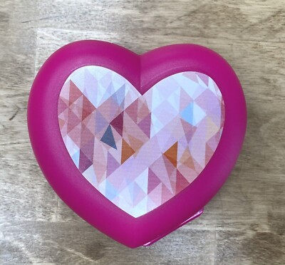 Tupperware Heart Shaped Storage Container-Assorted Colors-NEW-SHIPPING ...